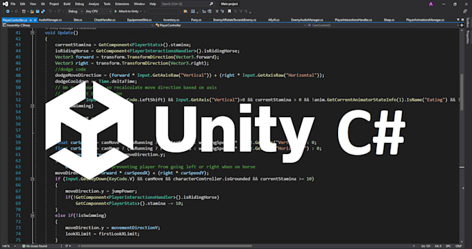 Fix bugs in your unity game by Azzeddine001 | Fiverr Fix bugs in your unity game by Azzeddine001 | Fiverr