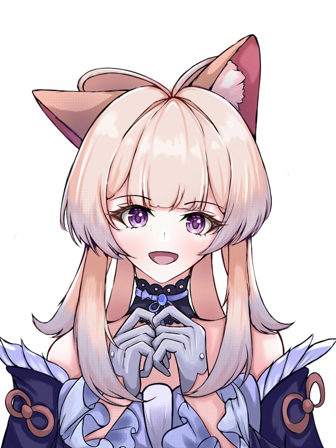 Draw your favorite character form anime, game , or oc by Hitokiart | Fiverr