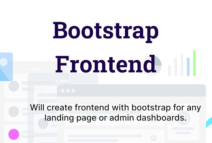 Create frontend with bootstrap by Yashodadhaker | Fiverr