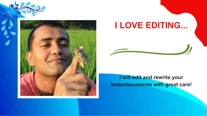 Edit your text and documents by Imagemaker71 | Fiverr