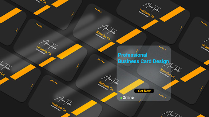 Design public figure business card visiting card and consult by ...