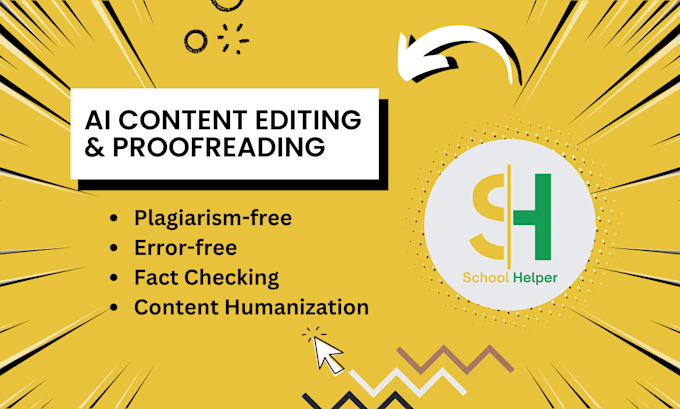 Proofread and edit your chat gpt or ai content fast by Kaizer_king | Fiverr