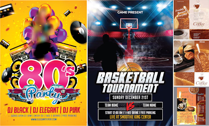 Create eye catching business and event flyer design by Abstract786 | Fiverr