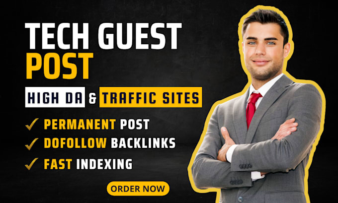 Do tech guest post, high da guest post, technology guest post by ...