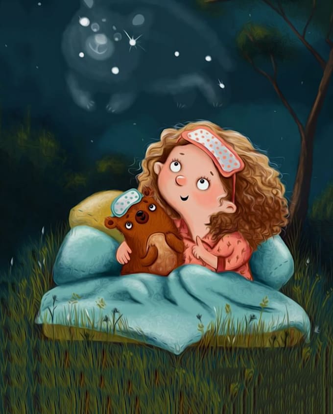 Illustrate children story book illustrations by Samuelwood8 | Fiverr