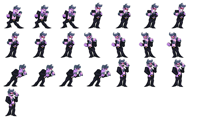 Make an fnf sprite sheets for you by Stickyredhoodie | Fiverr