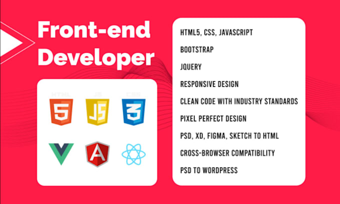 Make custom website frontend expert html css javascript by Naim766 | Fiverr