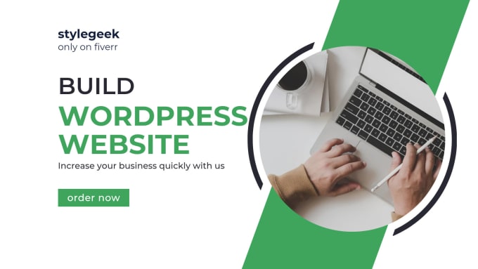 Build responsive wordpress website design by Stylegeekstyle | Fiverr
