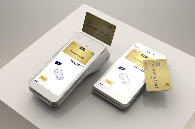 Design ux and ui for your payment terminal by Teddygraphics | Fiverr