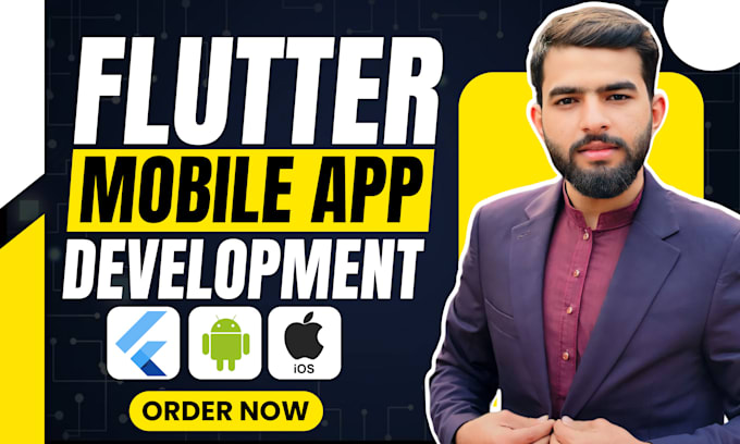 Expert flutter mobile app developer android ios firebase by Puffertech | Fiverr