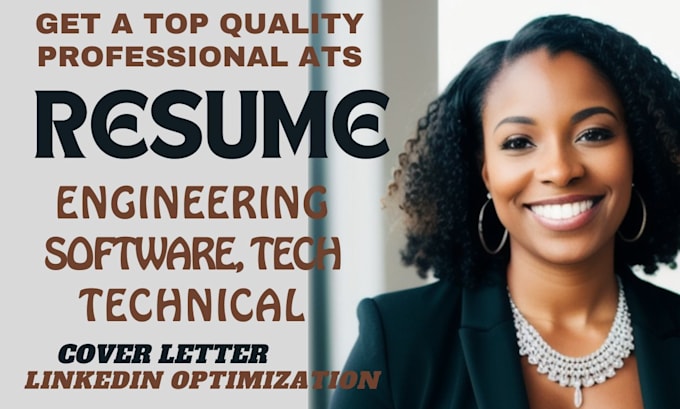 Write technical, software engineer, it, sales, sdr, and network engineer resume by Taobas_resume ...