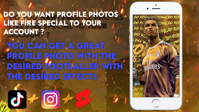 Make a profile photo for your football accounts by Mustaf10a | Fiverr