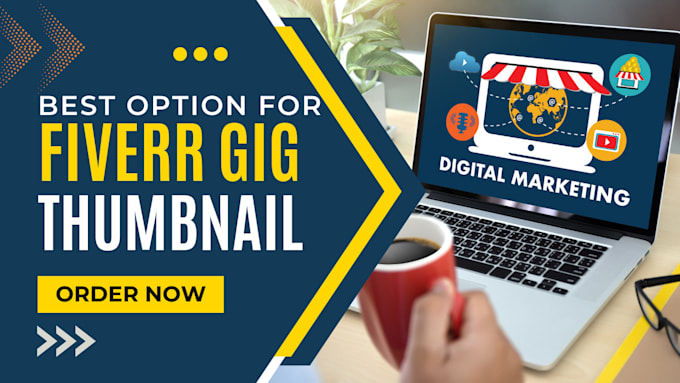 Design fiverr gig image and youtube thumbnail cover picture by ...