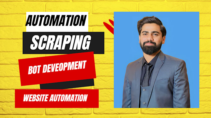 Build Bot For Web Automation And Data Grabbing Using Selenium And