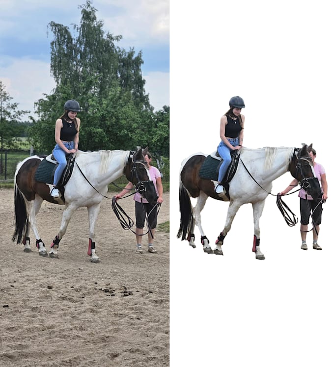 Background removal from photo by Synaox | Fiverr