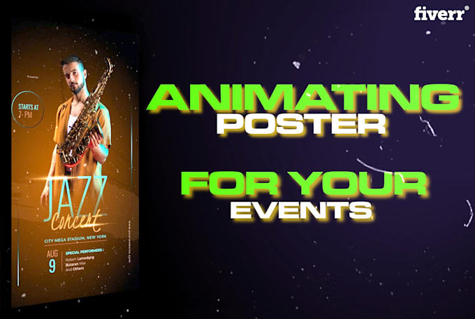 Do animation motion flyer poster for event, party and club by ...
