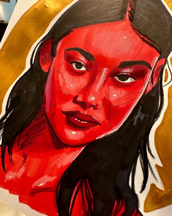 Draw illustration portrait for you by Jomiyaa | Fiverr