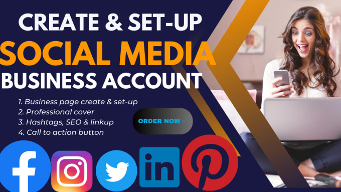 Create Social Media Business Accounts And Pages By Meher Un Fiverr