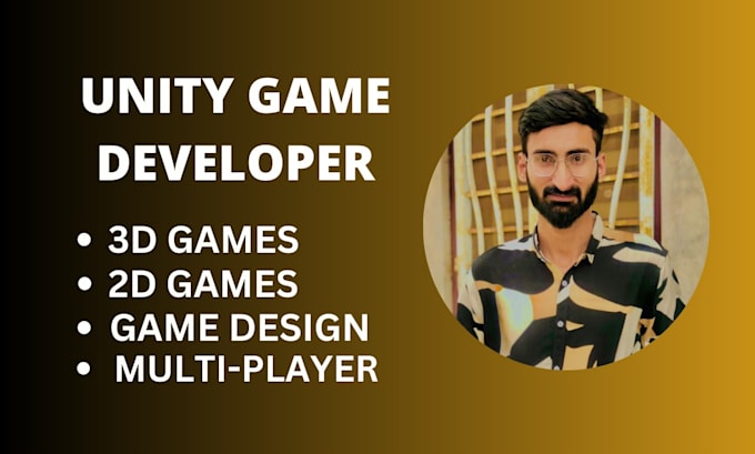 Develop and design 2d and 3d unity games by Mr_abd99 | Fiverr