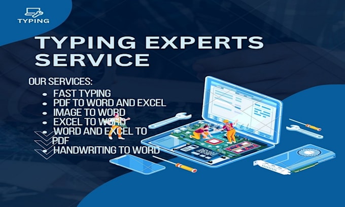 Do a fast typing , retype scanned copy and pdf, your typist by ...