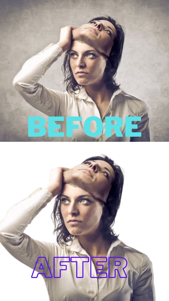 Remove the background of your photo by Musabalkan | Fiverr