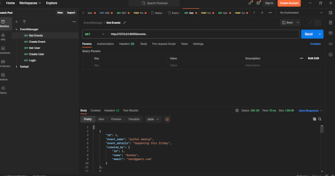 Create a backend system with django and fastapi by Roshanaryal215 | Fiverr