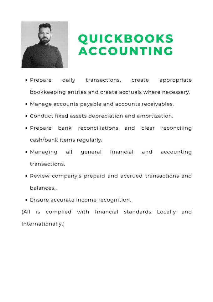 Do Accounting Bookkeeping In Quickbooks Online And Excel