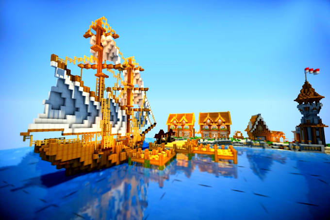 Make any minecraft build for you by Sharukhqaisrani | Fiverr