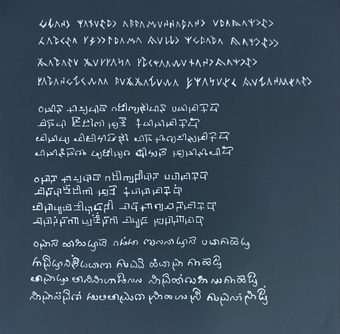 Make you a script for your fictional world or conlang by Srikrishna2806 ...