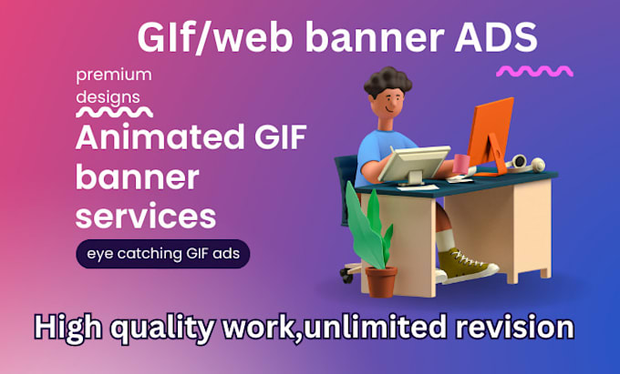Design gif ads and animated gif banner by Artistic_maddy | Fiverr