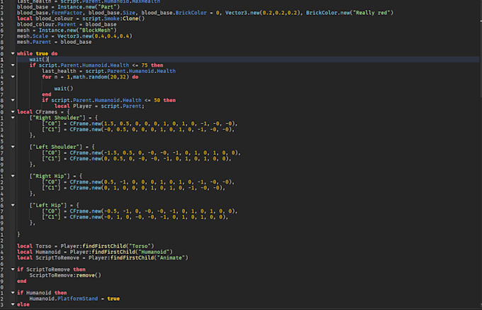 Make you a script for your roblox game by Elliothailst596 | Fiverr