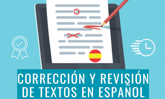 Proofread and edit any text in spanish by Fabitsok | Fiverr