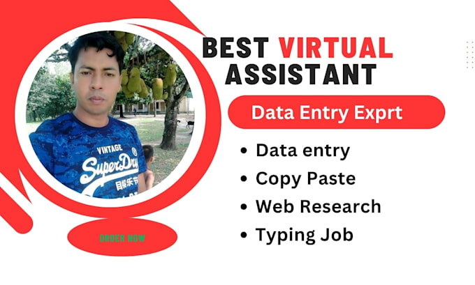 Best virtual assistant for data entry copy paste typing job by ...
