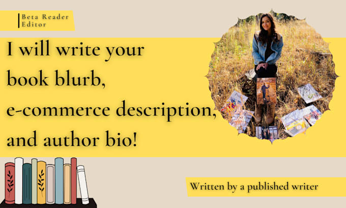 Write a book blurb and description for your novel by Editorserena | Fiverr