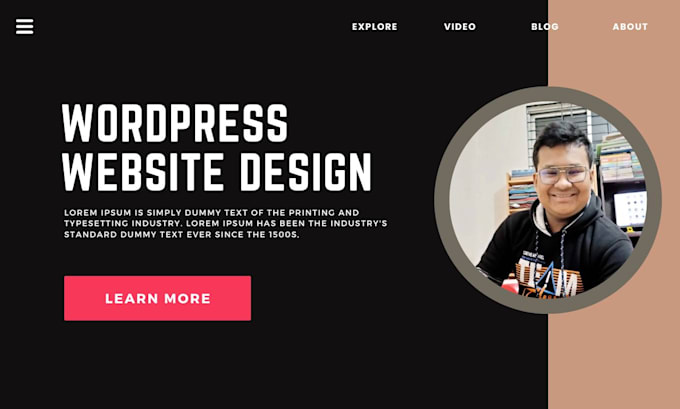 Build clean and modern wordpress website design and redesign by Webmahmuddm | Fiverr