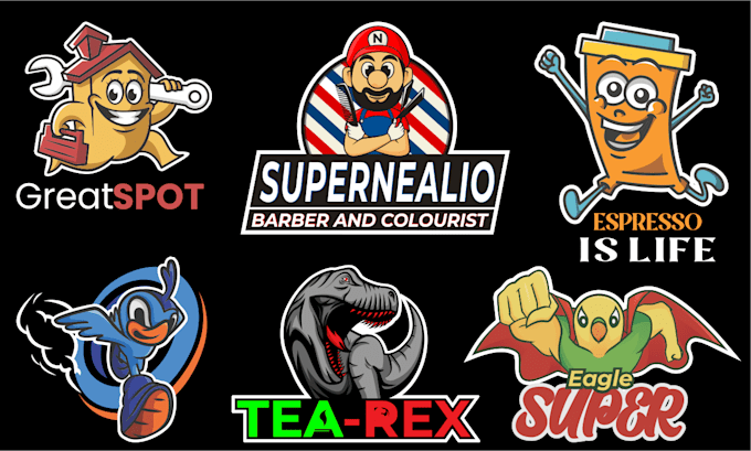 Make a cool mascot logo by Gumil4r | Fiverr
