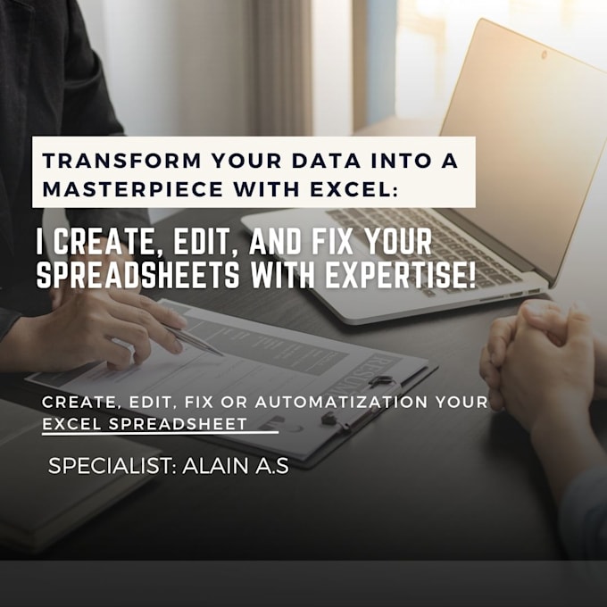 Create, fix and automate your excel spreadsheet by Alan_as | Fiverr Create, fix and automate your excel spreadsheet by Alan_as | Fiverr
