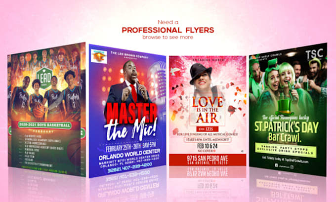 Create a professional flyer design in few hours by Shammas_writer | Fiverr