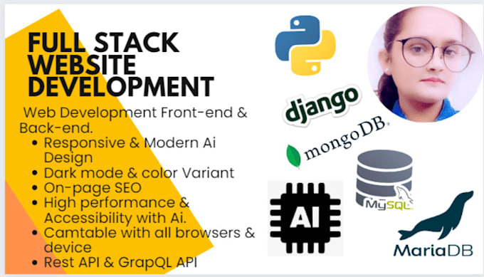 Develop A Responsive Website With Django Python And Sql By Marria