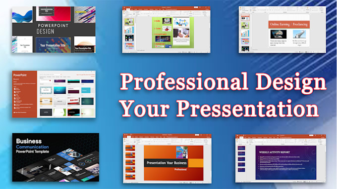 Create your presentation with new style design on powerpoint by ...