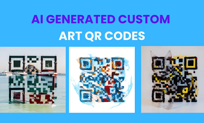 Create custom qr code art with ai with stable diffusion by Xcoderz | Fiverr