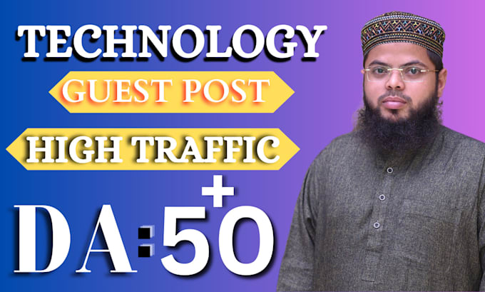 Do high da seo tech guest post link building by Aqilfasih | Fiverr