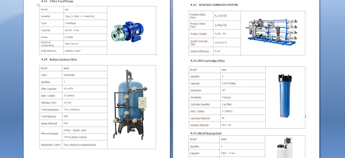 Design water and wastewater treatments systems by Busearal | Fiverr
