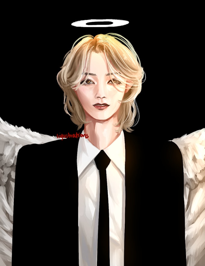 Illustrate any person of your choice by Leovinah | Fiverr