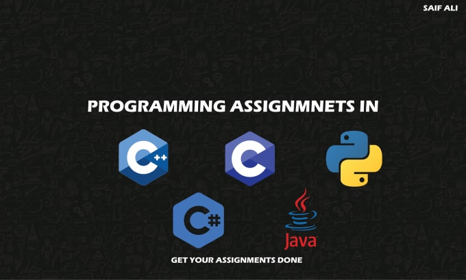 Do Programming Projects In C Language Java Cpp Python Csharp By Webdesigner Fiverr