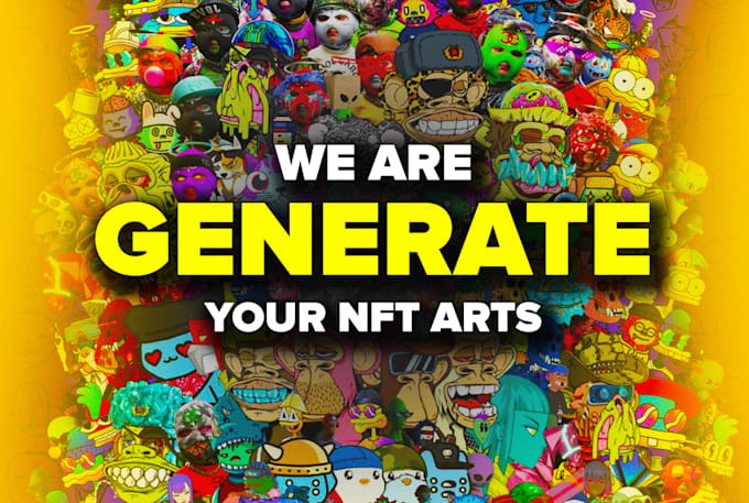 Generate your nft arts with metadata and rarity in 24h by Rooubick | Fiverr