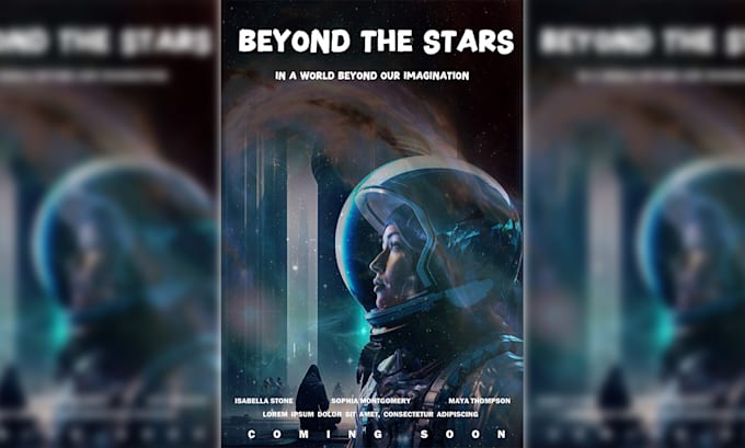 Design a professional movie poster, film poster by Shza_designer | Fiverr