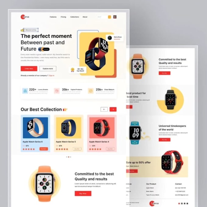Convert figma to html, psd to html css responsive bootstrap website by ...