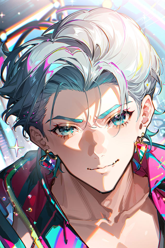 Create captivating anime pop art in my unique style by Alimuhammad997 ...