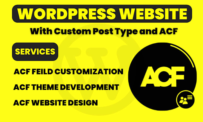 Create Custom Post Type And Advance Custom Field With Wp Acf Plugin By